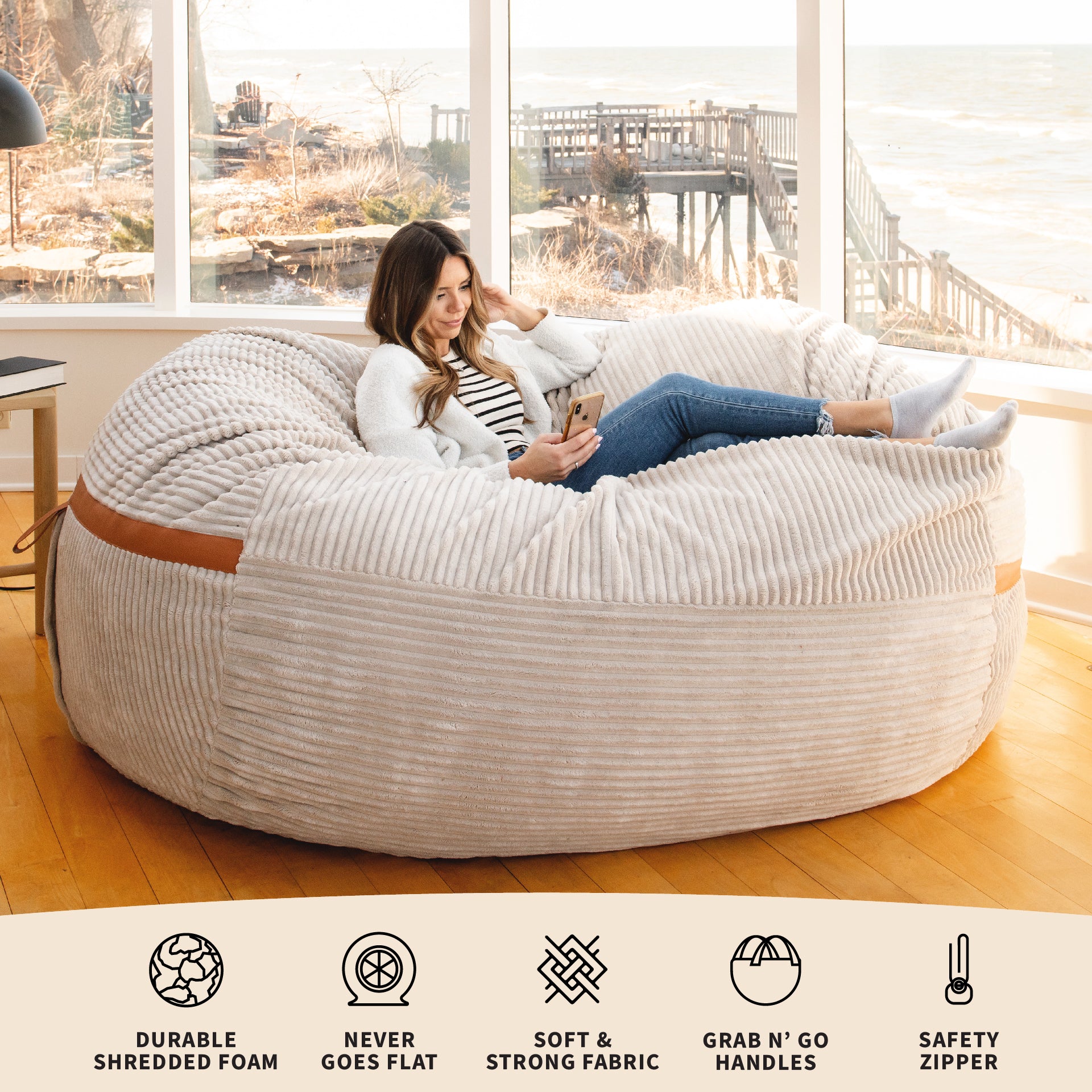 Filled bean bags at lowest price store