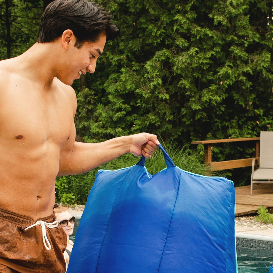 Big Joe® Captain Kona® Bundle - Blurred Blue | Big Joe® Pool Floats